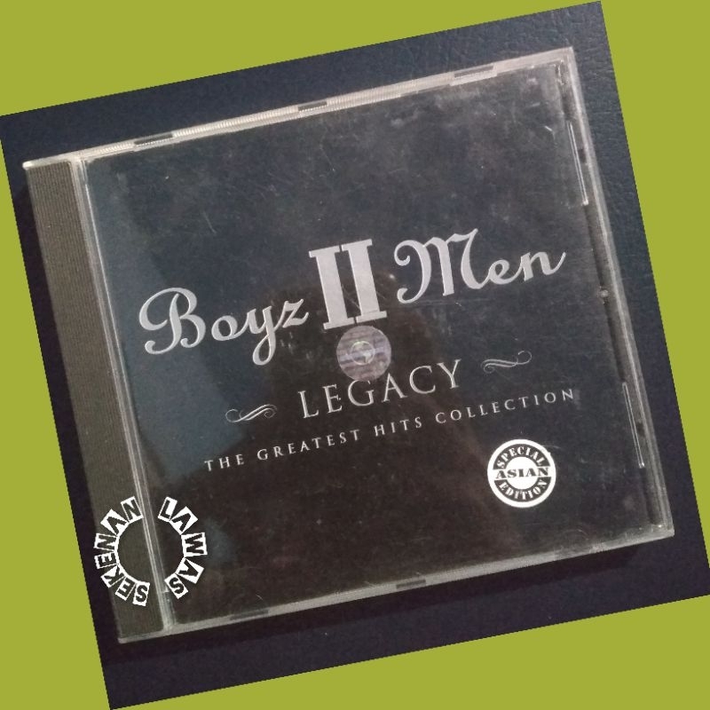 Cd Boyz II Men - Legacy The Greatest Hits (Smooth) | Shopee Singapore