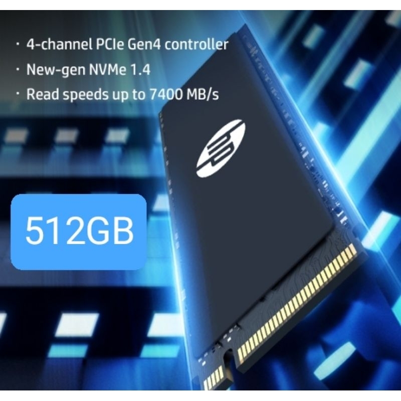 Hp M2 SSD 2280 NVME FX900 PLUS GEN 4X4 512GB | Shopee Singapore