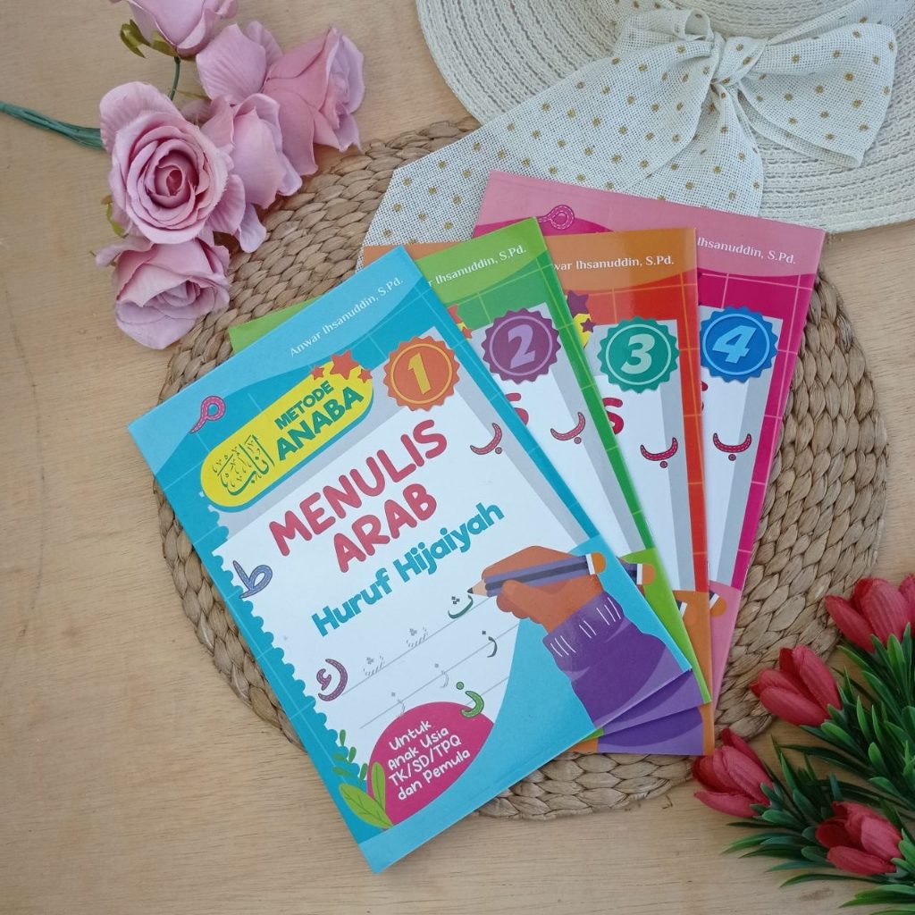 Anaba Method Book for Writing Arabic Hijaiyah Letters for Kindergarten ...