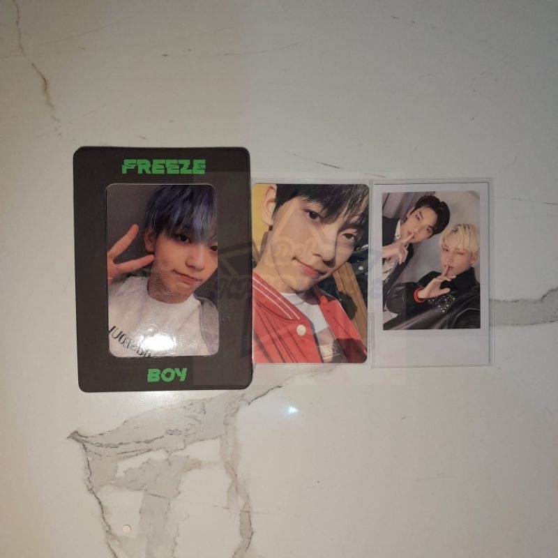 Photocard kpop Official pc TXT Soobin OS Freeze, Polaroid Soobin Heuningkai, Frame Freeze ...