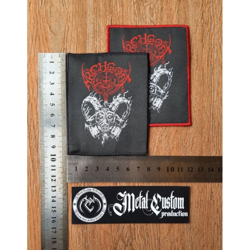 Woven Patch Archgoat Sewing Band Emblem/ Metal Band Emblem/ Metal Band ...