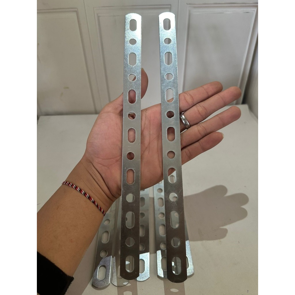 PUTIH Plate Bracket Bracket Hole Hole Hole White Iron Thick Seamless ...