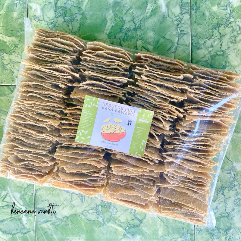 [Grade A] 1 Ball / 2.5 kg Gendar Crackers | Puli Plate | Opak | Madiun ...