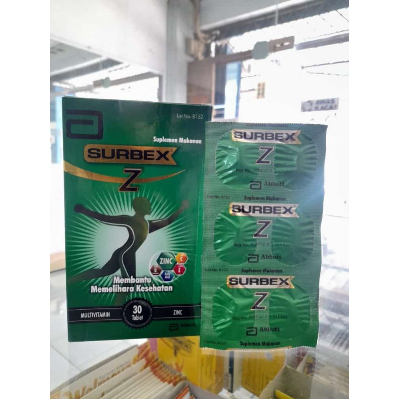 Surbex z (1 strip contains 6 tablets) | Shopee Singapore