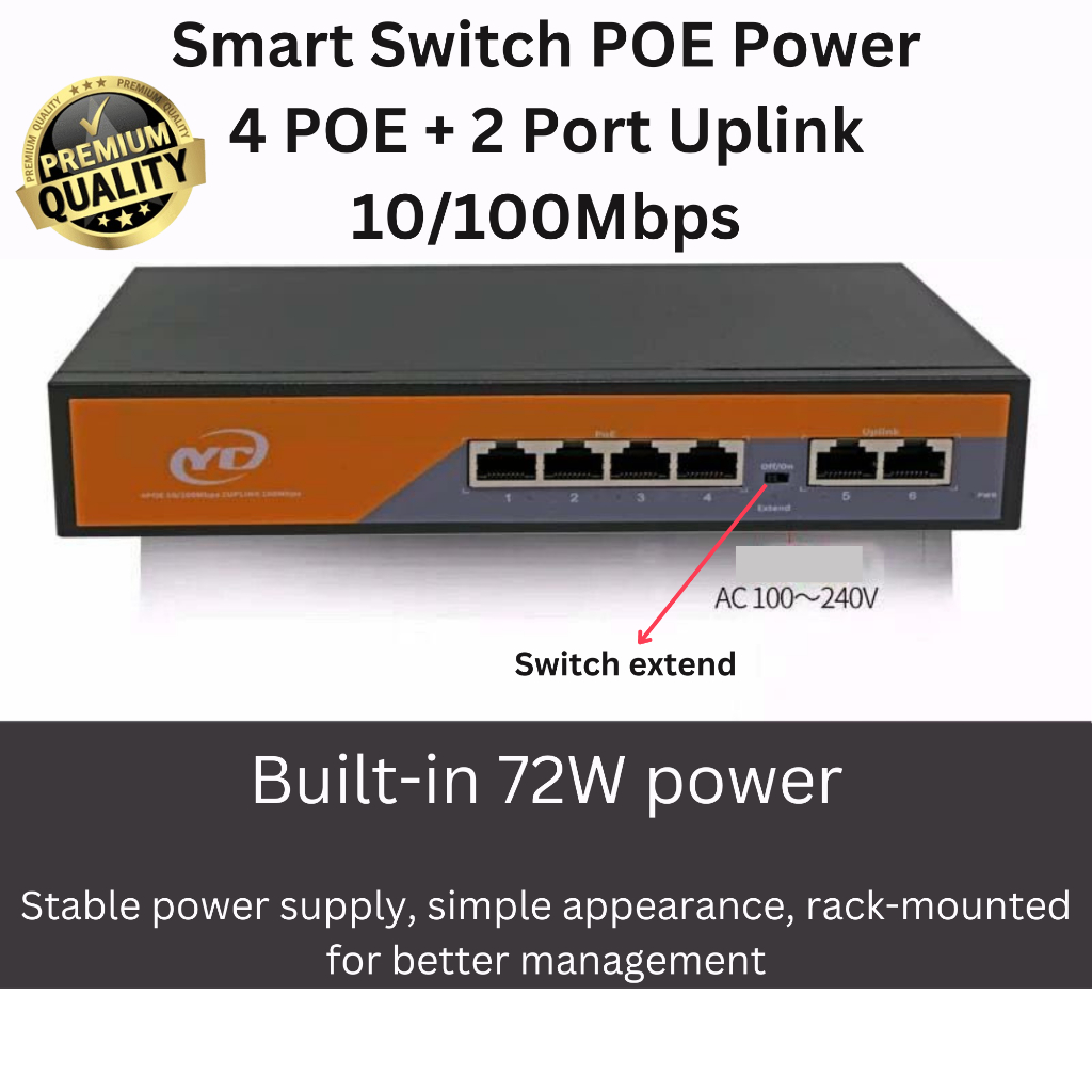 4port POE SWITCH / 8Port POE SWITCH / POE SWITCH 4+2PORTS / POE SWITCH ...