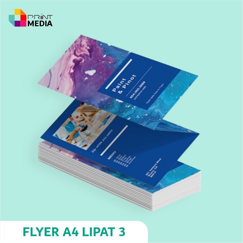Printmedia - Flyer / 3 Fold A4 Brochure / 2 Side A4 Flyer Print / 3 ...