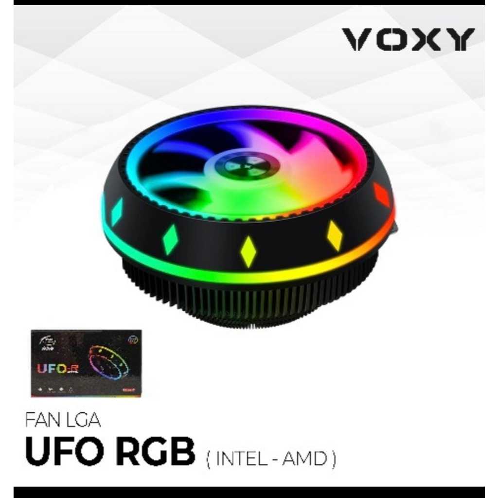 Cool strobe UFO RGB Fan PROCESTOR PC Intel / PROCESOR AMD Fan | Shopee ...