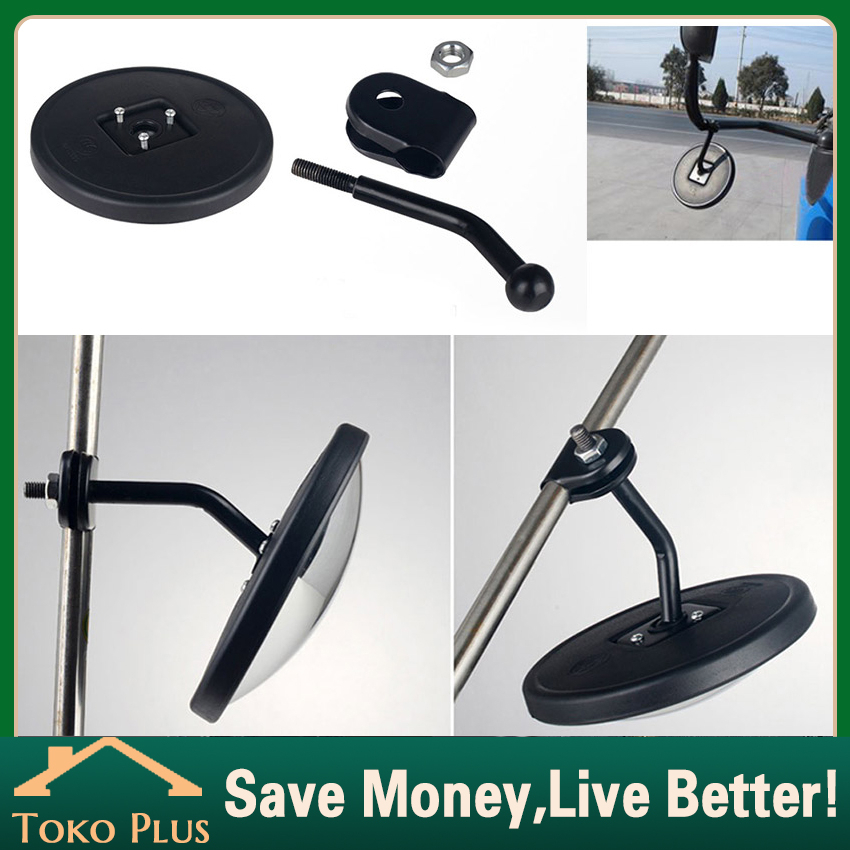 Round Rearview Mirror Wide Angle Convex Universal Round Mirror For Car ...