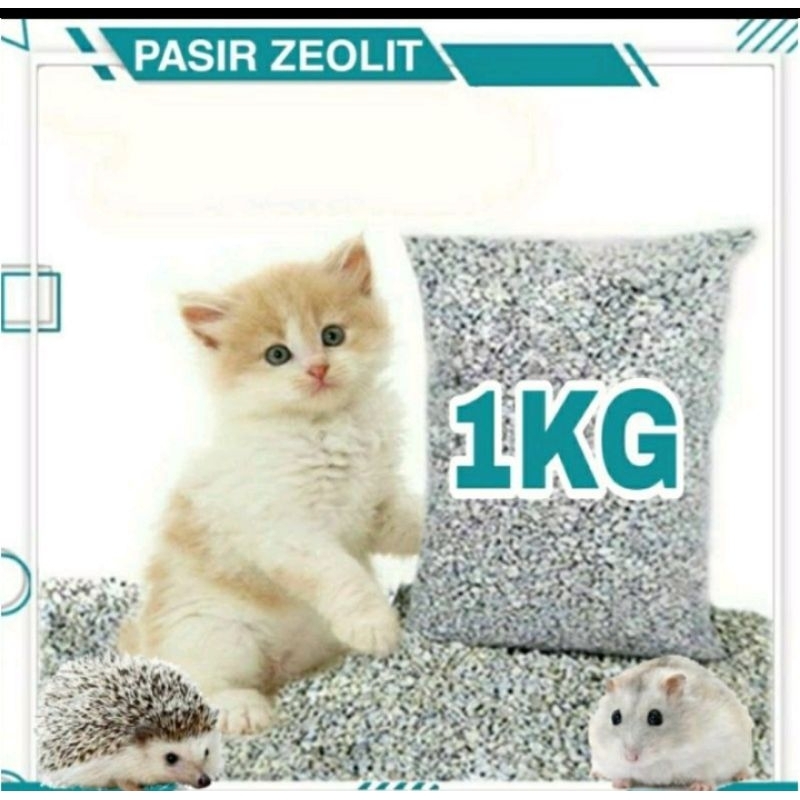 Cat Sand Zeolite Sand Can Be Washed 1kg | Shopee Singapore