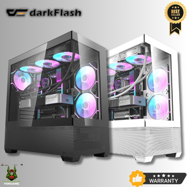 Darkflash DS900 AIR | Atx/matx | Panoramic Aquarium PC Case | Shopee ...