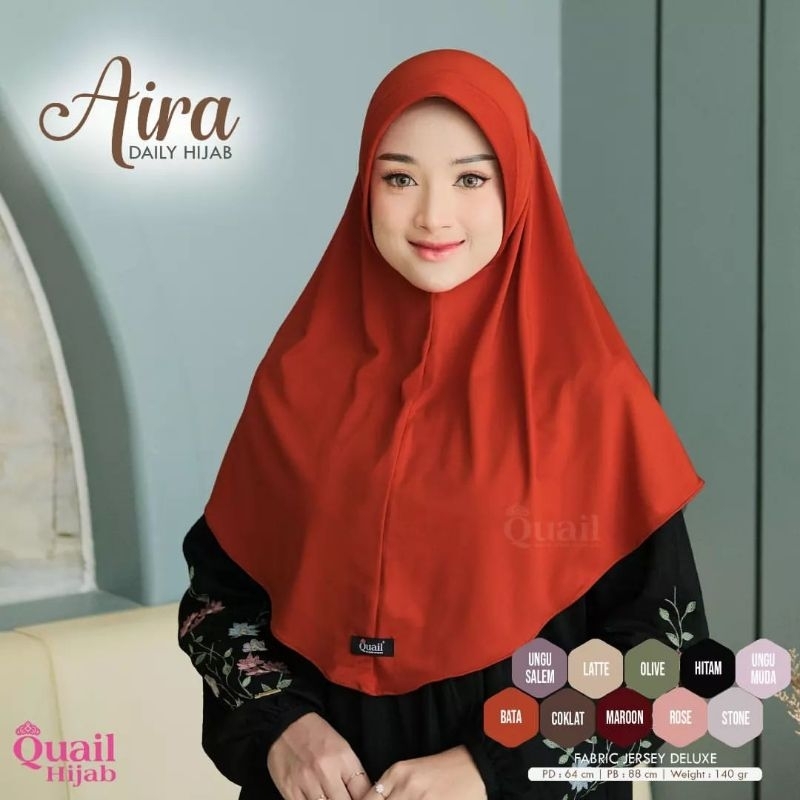 Aira Hijab Original by Quail Hijab | Shopee Singapore