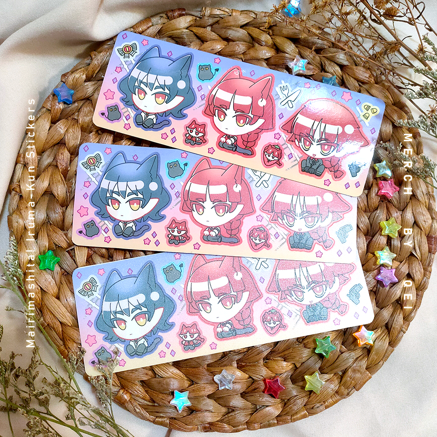 OPERA-SAN STICKERS - Mairimashita! Iruma-kun! Mairuma Kisscut Sticker ...