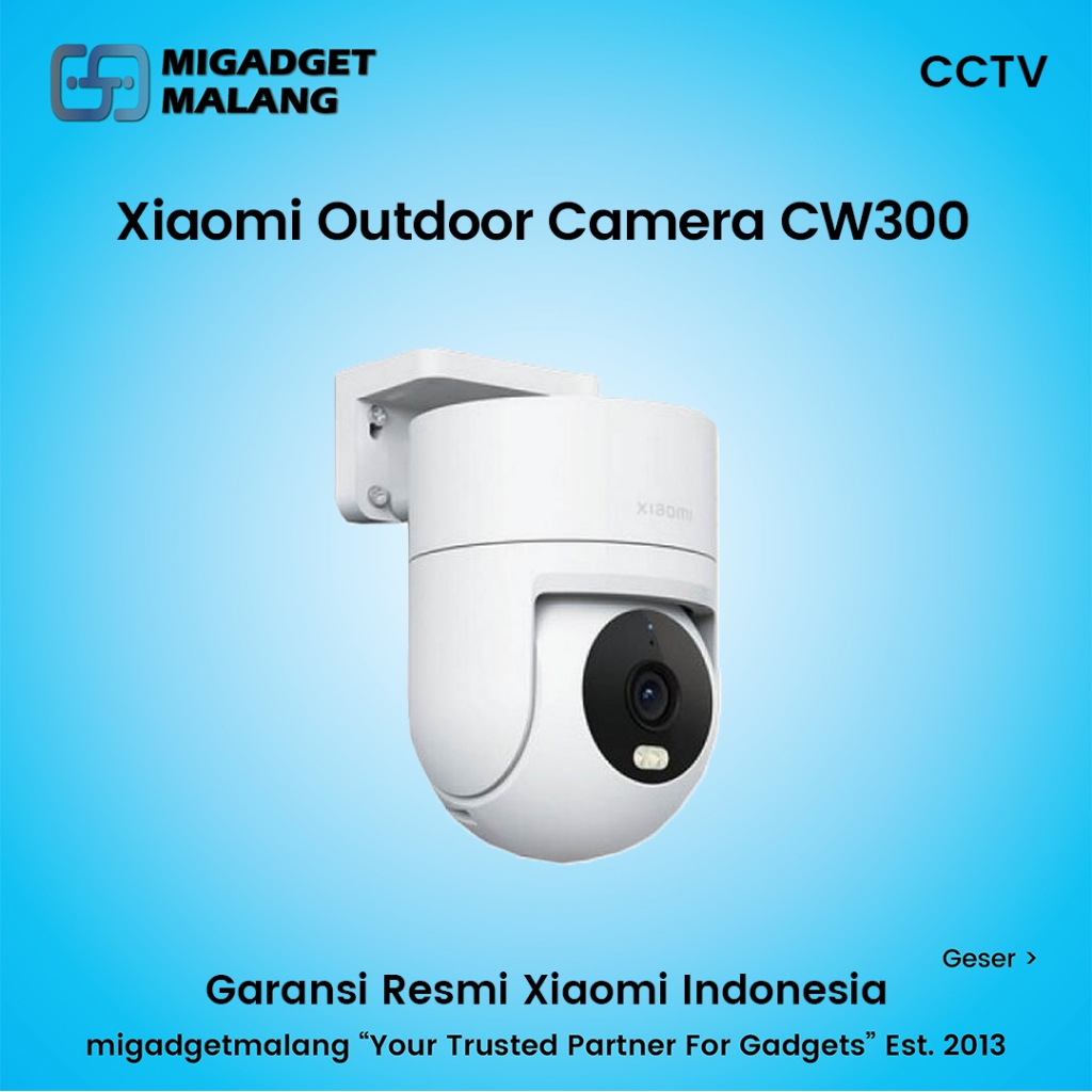 Xiaomi Outdoor Camera CW300 CCTV Camera 2.5K Night Vision Color IP66 ...