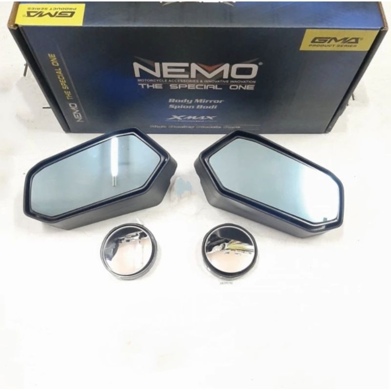 NEMO YAMAHA XMAX CONNECTED BODY MIRROR 2023 NEMO X-MAX NEW MIRROR ...