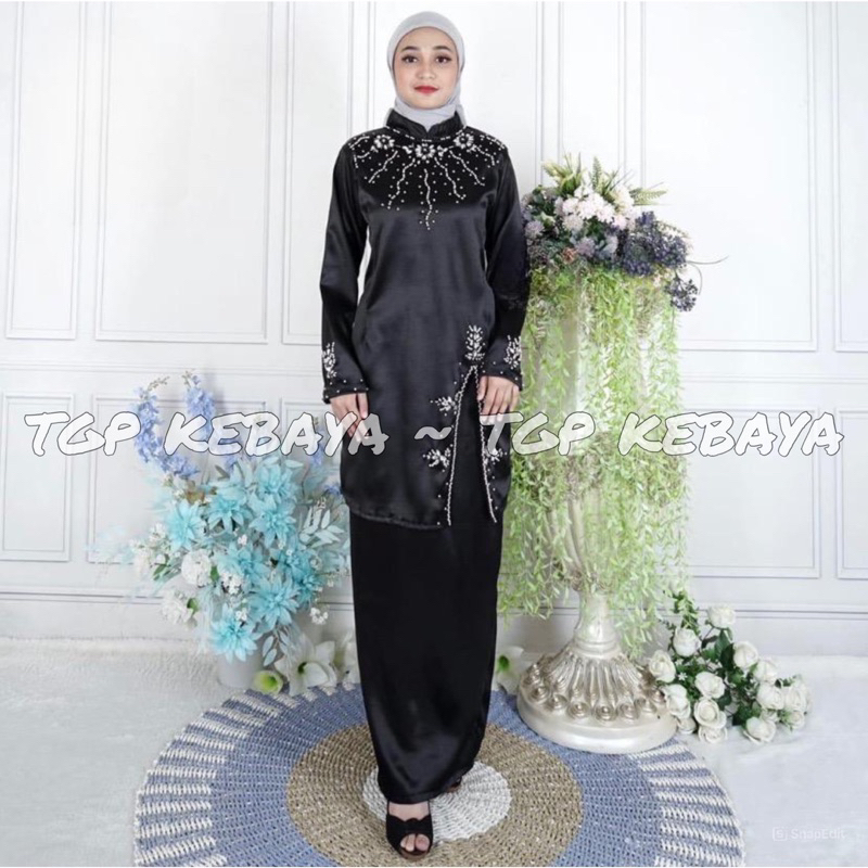 Side Split Sequin Brackets/Malay Brackets Clothes/Modern Women's Sequin ...