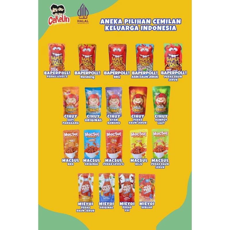 Cekelin Snack Snacks Indonesian Family Snacks - Macaroni Sultan | Yoi ...