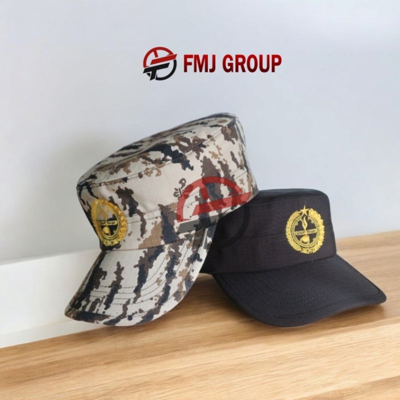 Brown Coffee SCOUT Commando Hat / Latest Desert Striped Commando Hat ...
