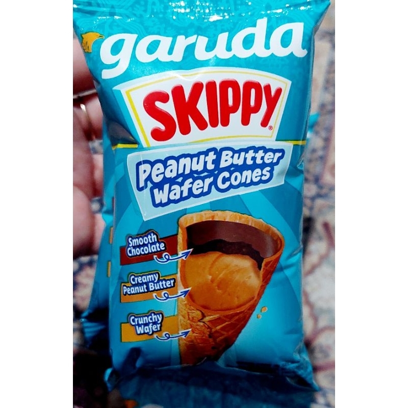 Skippy Peanut Butter Wafer Cones (Unit) | Shopee Singapore
