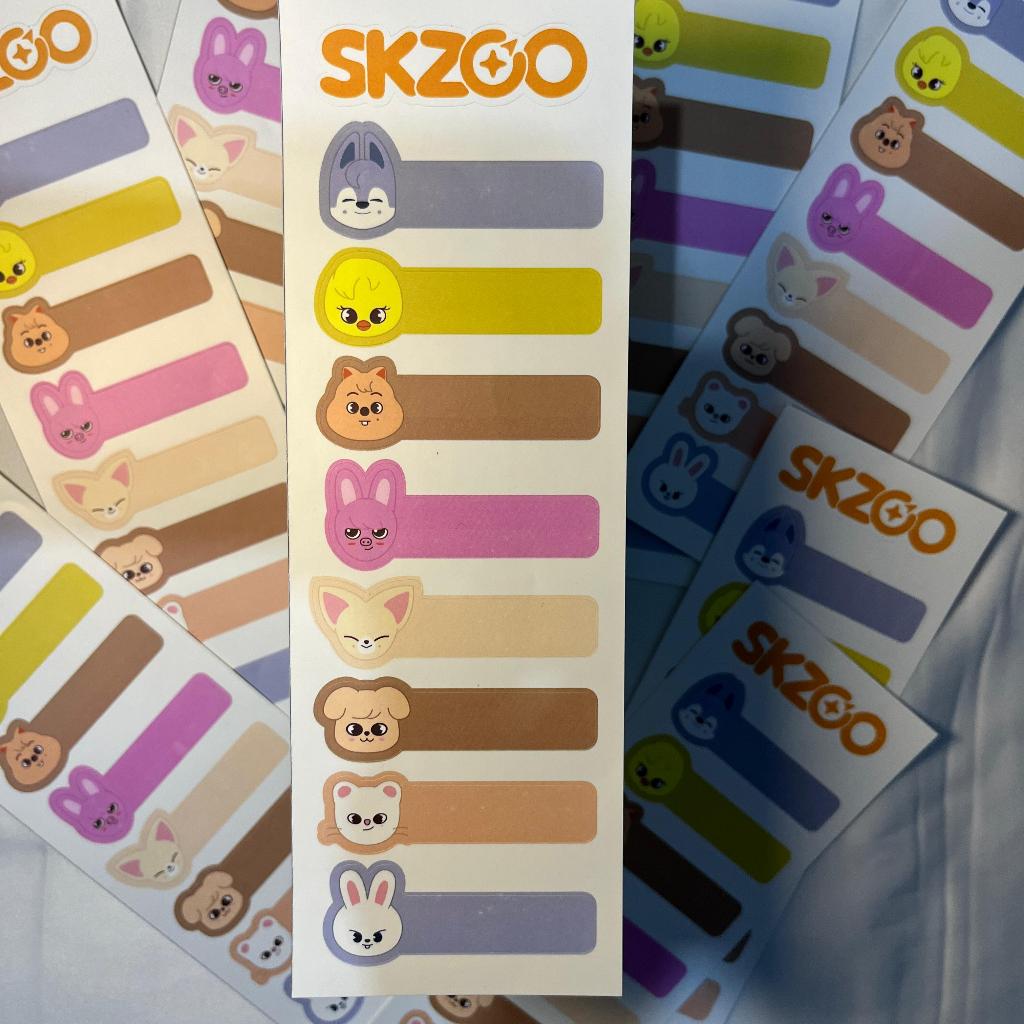 Kpop Stray Kids Skzoo Book Name Label Sticker | Shopee Singapore