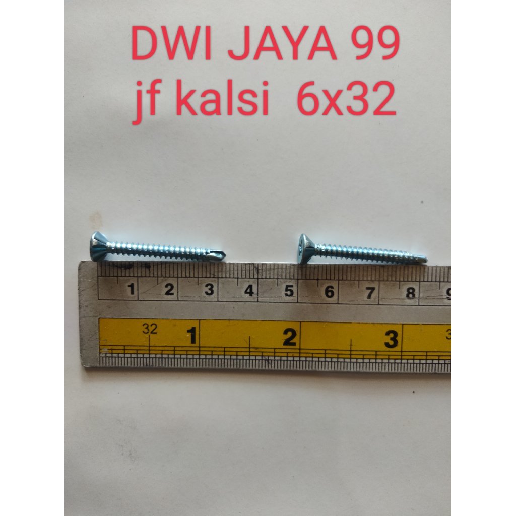 Sds jf kalsi 6x32 galfalum roofing Bolts | Shopee Singapore
