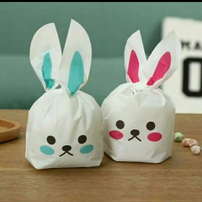 Rabbit SNACK PLASTIC / BIRTHDAY SNACK PLASTIC / CUTE SNACK PLASTIC ...