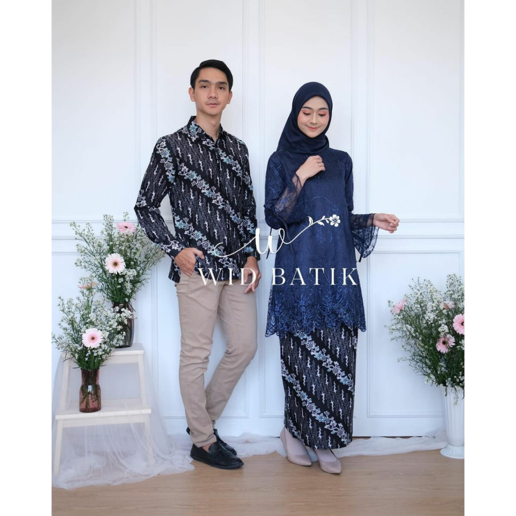 GRADUATION KEBAYA COUPLE KEBAYA SET MODERN SKIRT KEBAYA BRUKAT COUPLE ...
