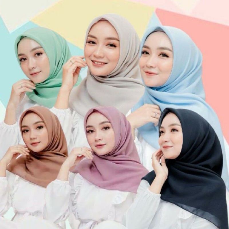 Plain Rectangular Hijab (Polycotton Original Premium) - Aslourstyle ...