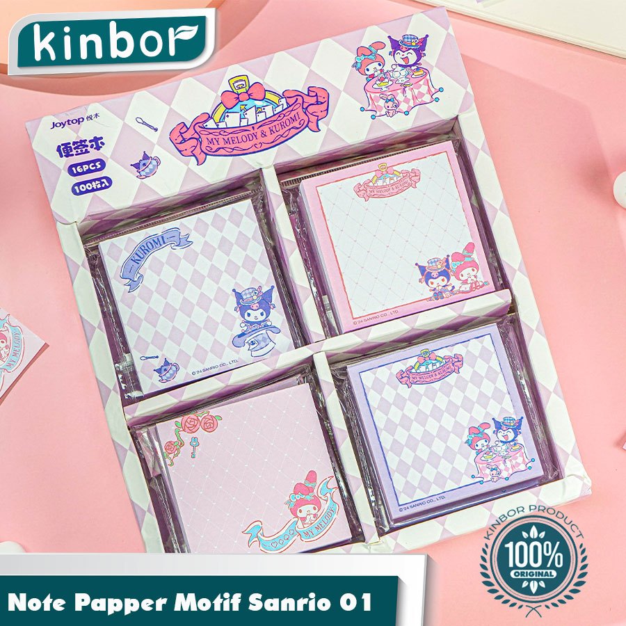 Sanrio Sticky Note Memo/ Mini Notes Memo Pad Cute Reminder Note Paper ...