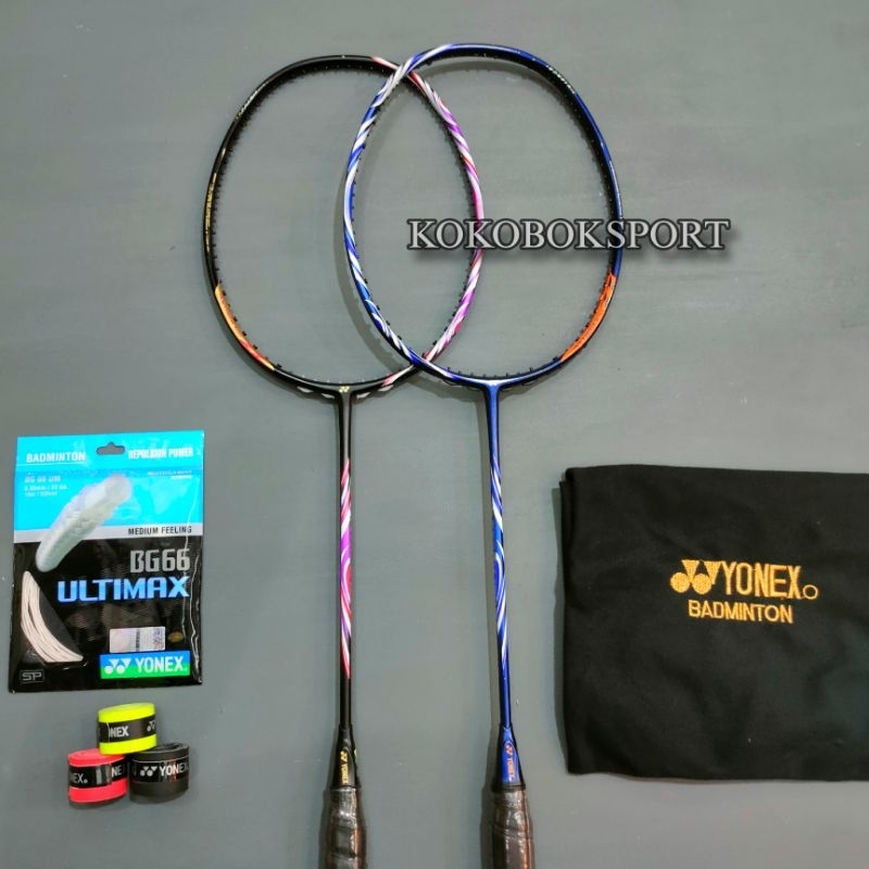 Yonex ASTROX 100ZZ 32 LBS BADMINTON RACKET READY TO USE FREE BAG AND ...
