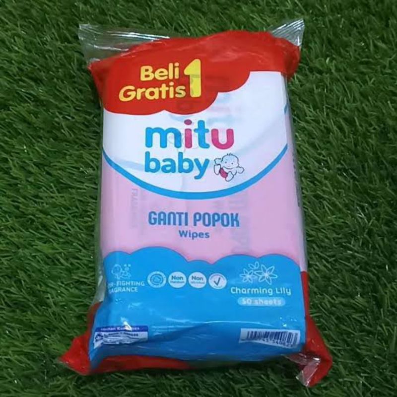 Mitu Wet Tissue 50 Sheets buy 1 get 1 Free/Mitu baby Tissue 50sheet buy ...