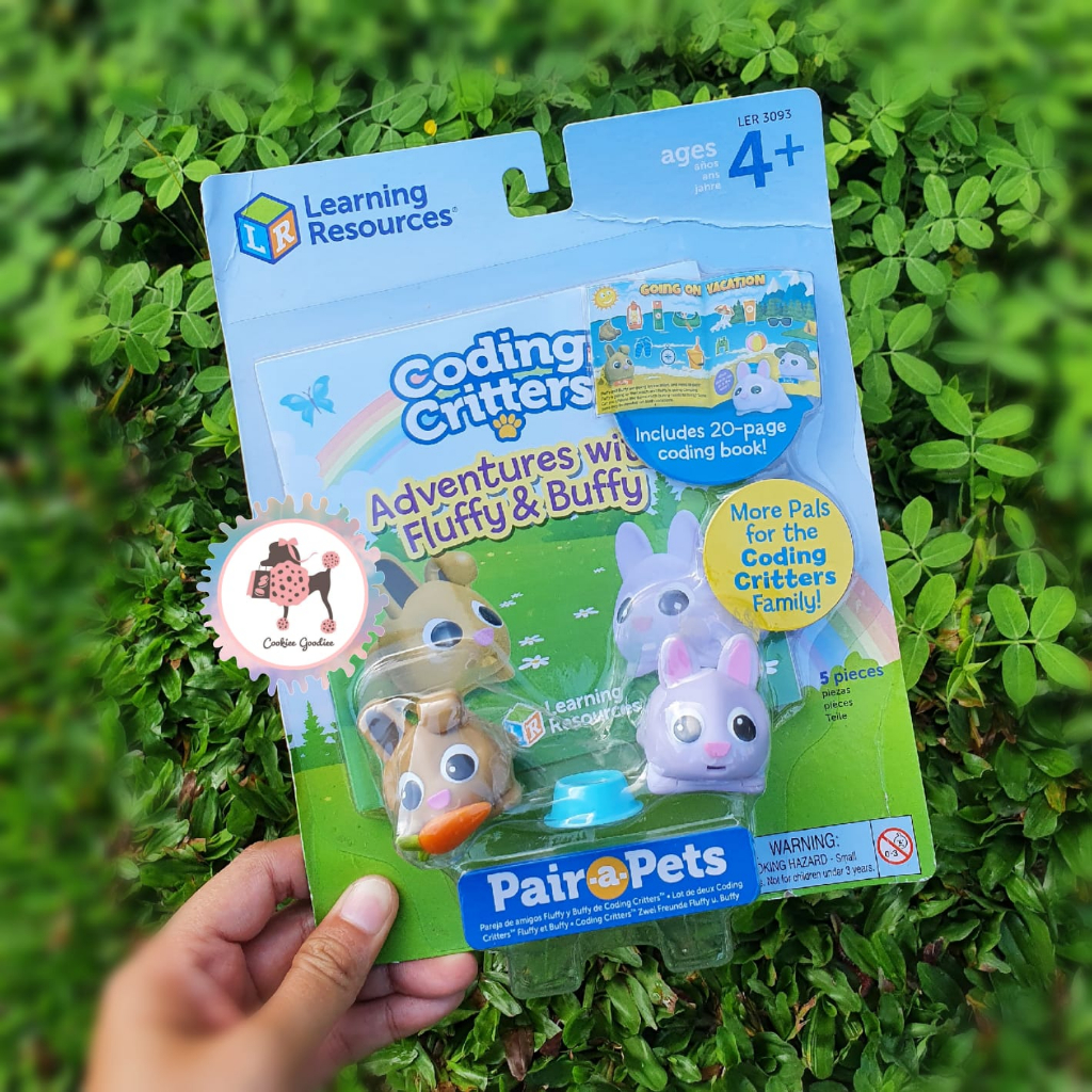 Learning Resources Coding Critters Pair A Pets Adventures with Fluffy ...