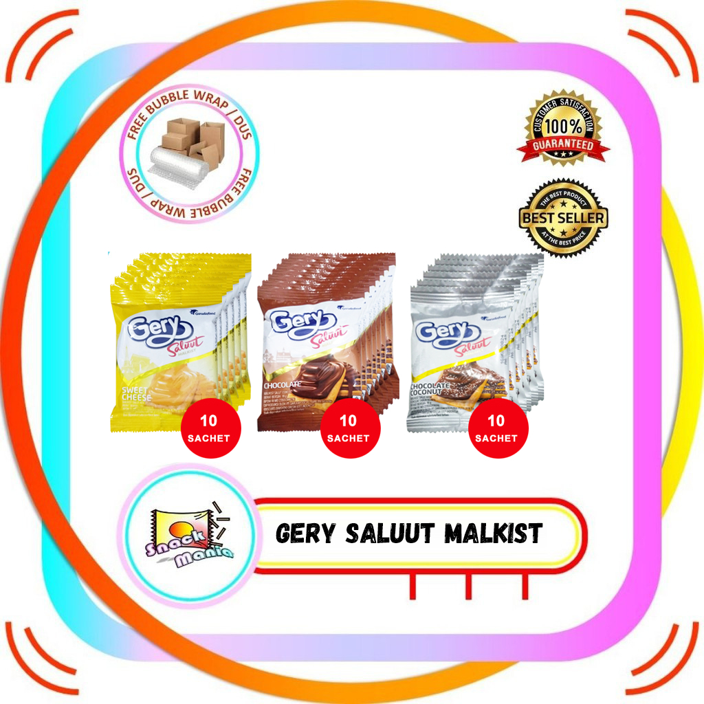 Gery Saluut Malkist Chocolate | Coconut Chocolate | Renceng Cheese ...