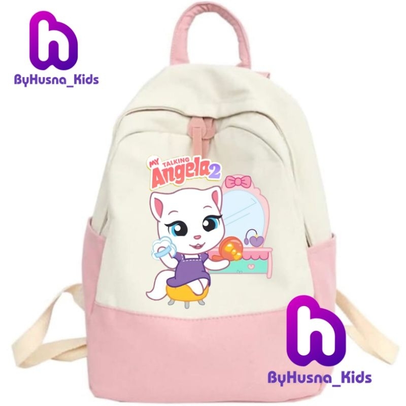 My TALKING ANGELA BACKPACK BACKPACK BACKPACK FOR KINDERGARTEN/ PRIMARY ...