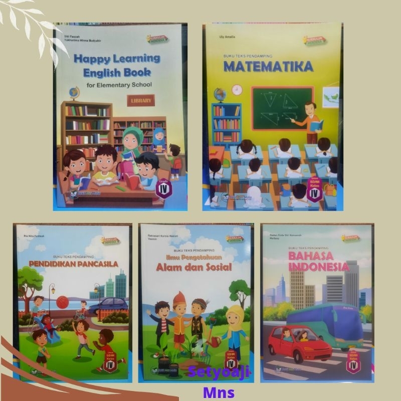Companion Book for Elementary School Class 4 Merdeka Curriculum Bukit ...