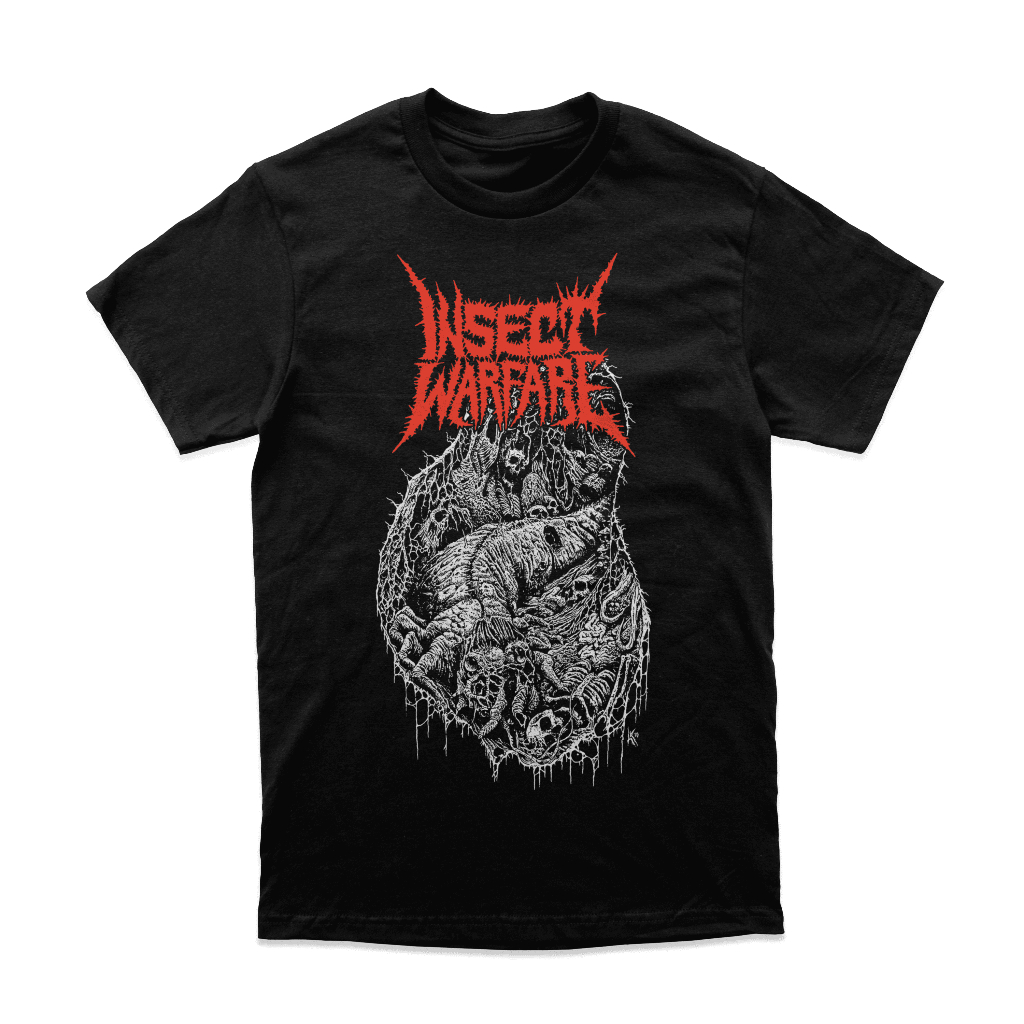 Warfare Insect Band T-shirt "Entomological Siege" Merchandise | Shopee ...