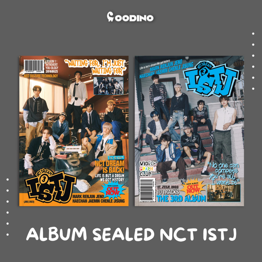 Istj EXTROVERT SEALED ALBUM INTROVERT NCT DREAM PHOTOBOOK VER BONUS ...