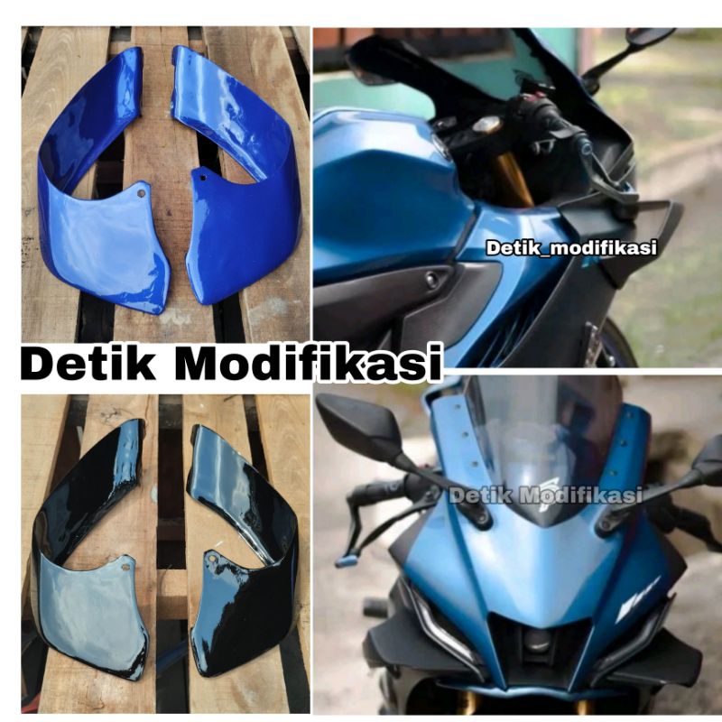 Aero FAIRING GP FOR R15 V4 AERO FAIRING R15V4 WINGLET FAIRING | Shopee ...