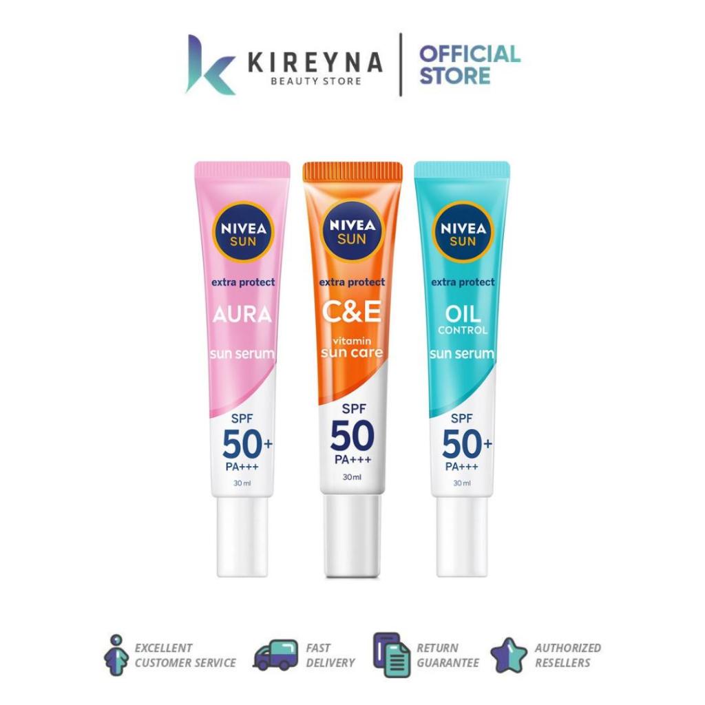 Nivea Sun Protect & White SPF 50+ PA+++ Sun Serum 30ml | Shopee Singapore