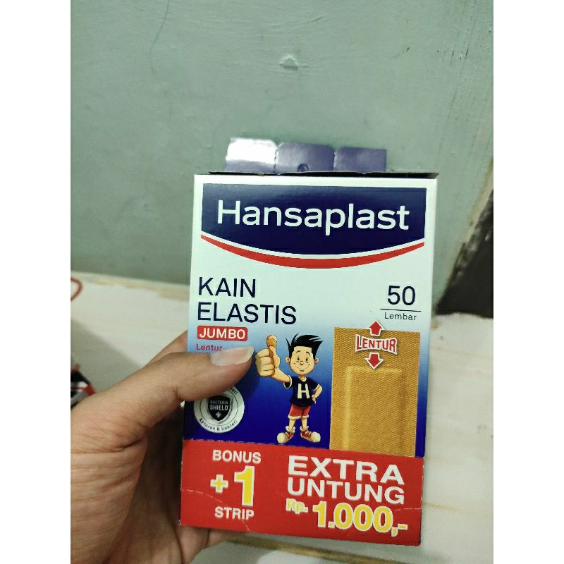 HANSAPLAST JUMBO PLASTER FABRIC (2 PCS) | Shopee Singapore