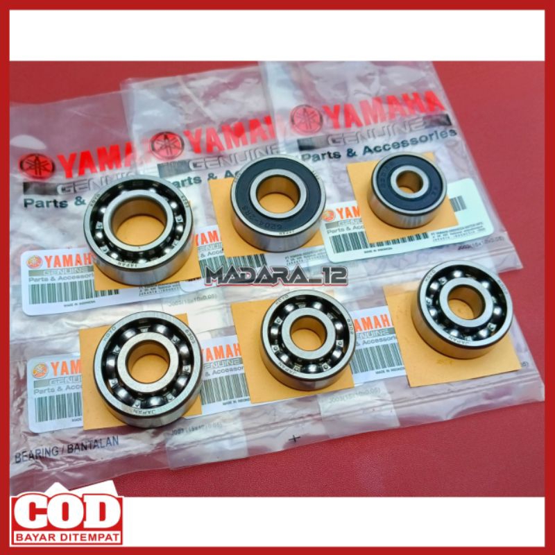 MESIN Bearing bearing gear ratio gearbox axle ratio set 2dp yamaha nmax ...