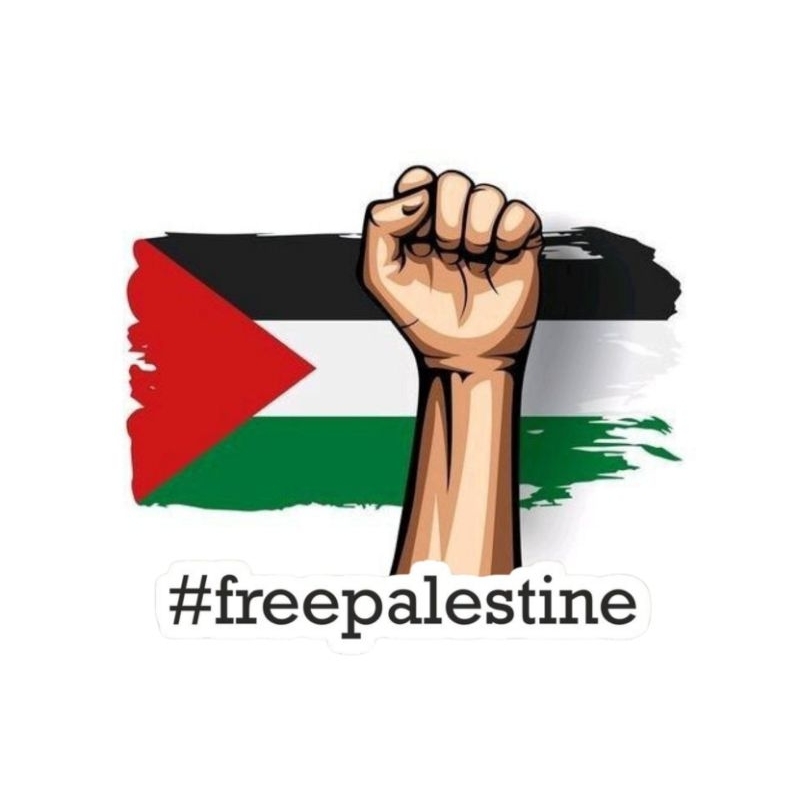 Free Palestine sticker 4,5cm X 3cm (can request size and design ...
