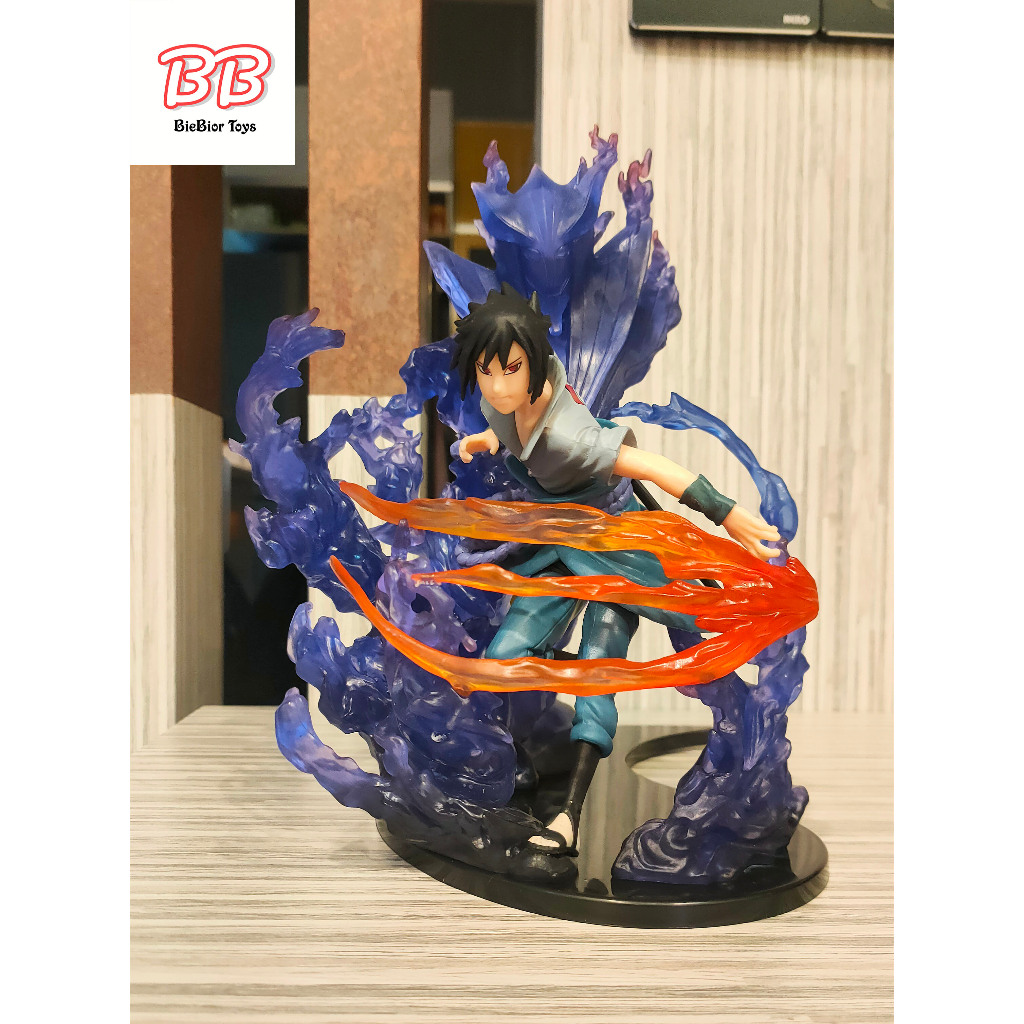 Naruto Sasuke Uchiha anime figure Statue, 21,5 cm | Shopee Singapore