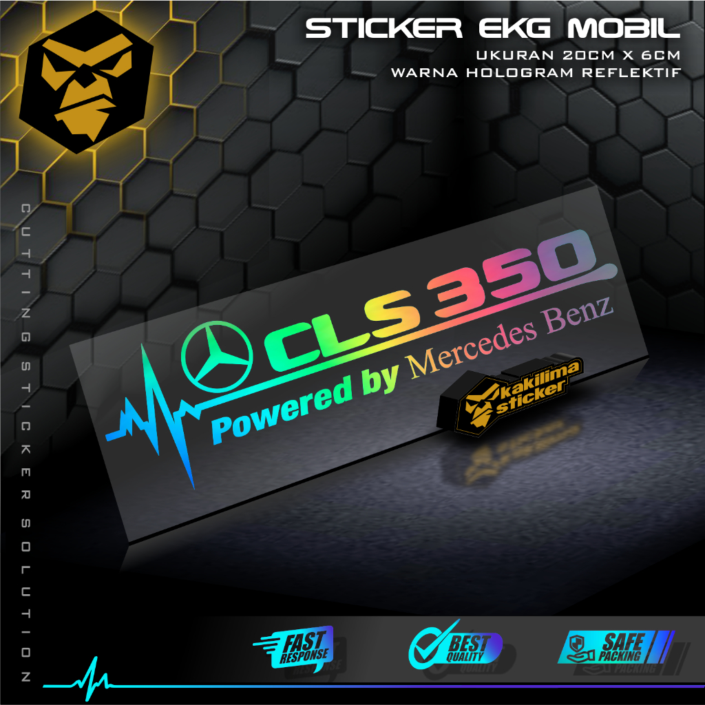 Mercedes Benz cls 350, e 280, gla 260, gle 450 etc. Car Logo ECG ...