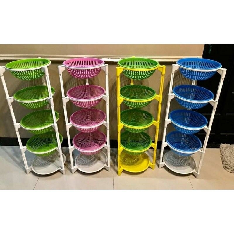 5-tier Plastic Onion Rack, 5-tier Regatum Onion Rack | Shopee Singapore
