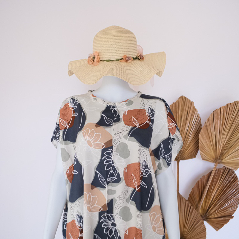 Jumbo Ruffle Negligee With Contemporary Viral Motifs/ Floral Ruffle ...