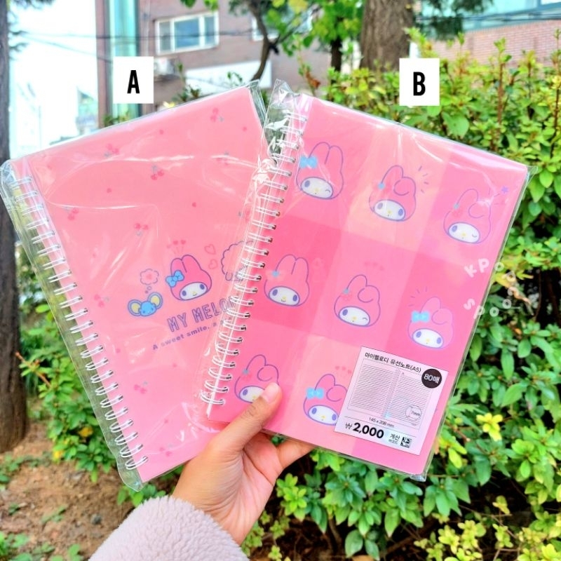 Daiso Sanrio My Melody Notebook | Shopee Singapore