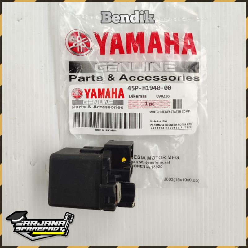 Bendik Relay Switch Starter Motor Yamaha R25 YZF MT25 Xmax Byson FI ...
