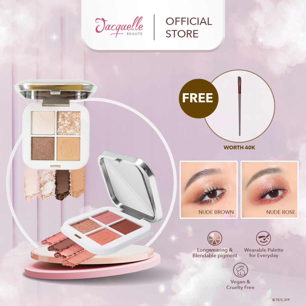 Jacquelle Eyeshadow Palette SPY X FAMILY Collection Free Brush | Shopee ...
