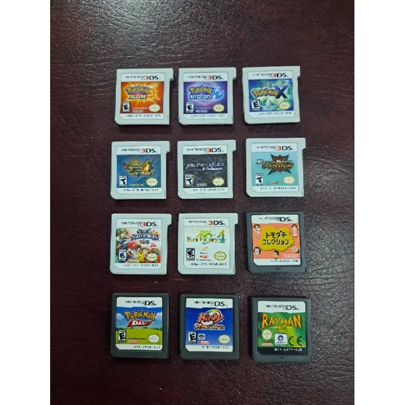 Nintendo 3DS/2DS/DS Game Cassette Private Collection Without Box No Box ...