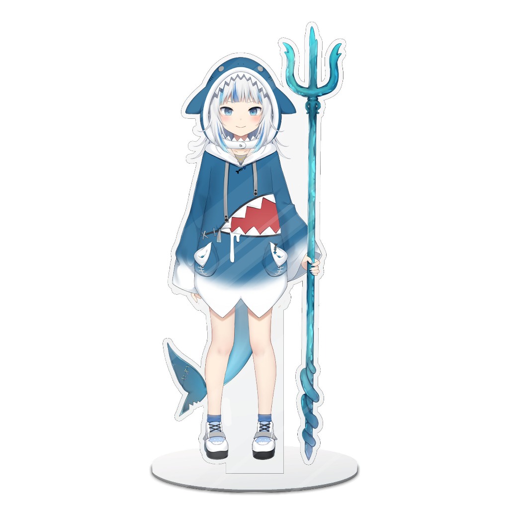 Acrylic figure vtuber GAWR GURA standee 20cm Stand - HOLOLIVE ENGLISH ...
